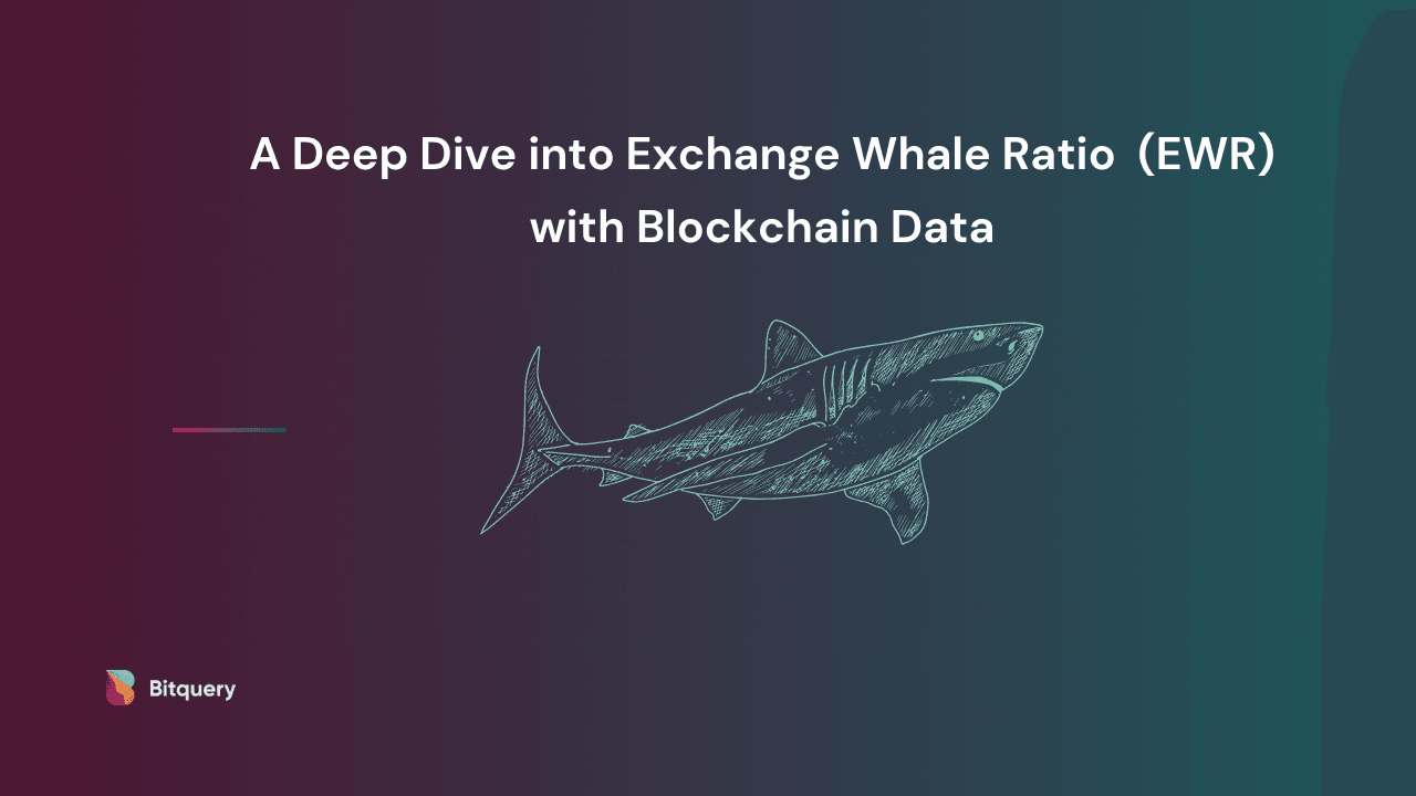 A Deep Dive into Exchange Whale Ratio with Blockchain Data - Bitquery